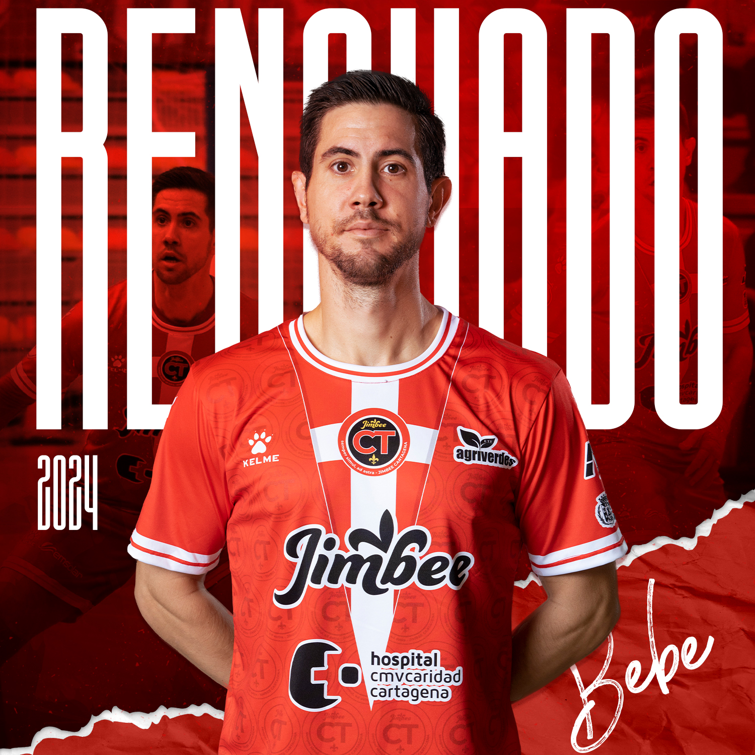 Bebe, un año más en el Jimbee Cartagena